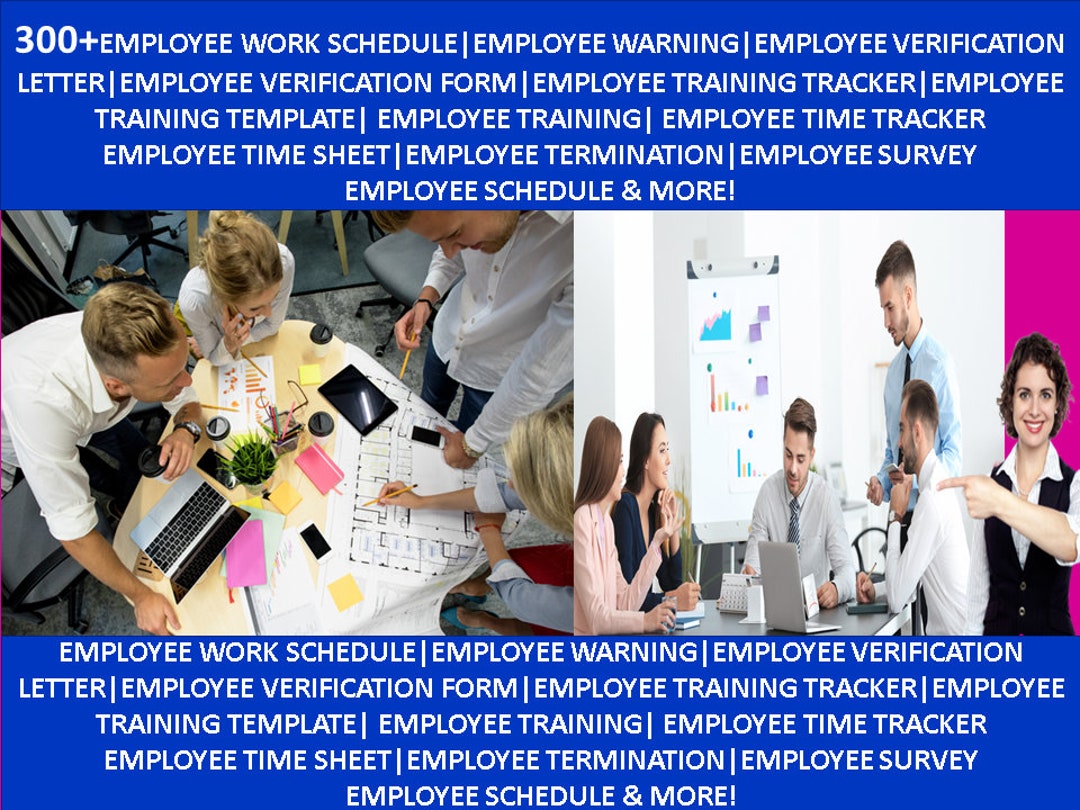 Employee Work Schedule Warning Verification Letter Form Training ...