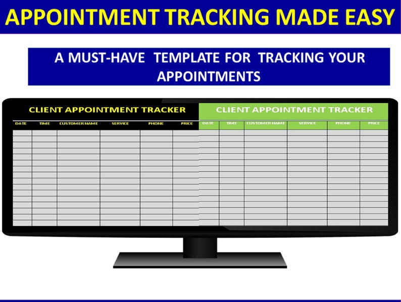 Client Tracker Template Printable, Client List Management, Customer ...