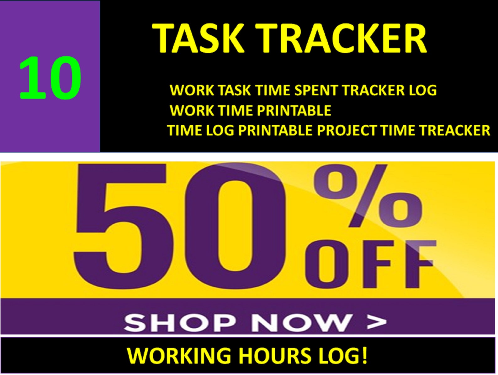 Task Tracker Work Template Tracker Printable Time Task Work Task ...