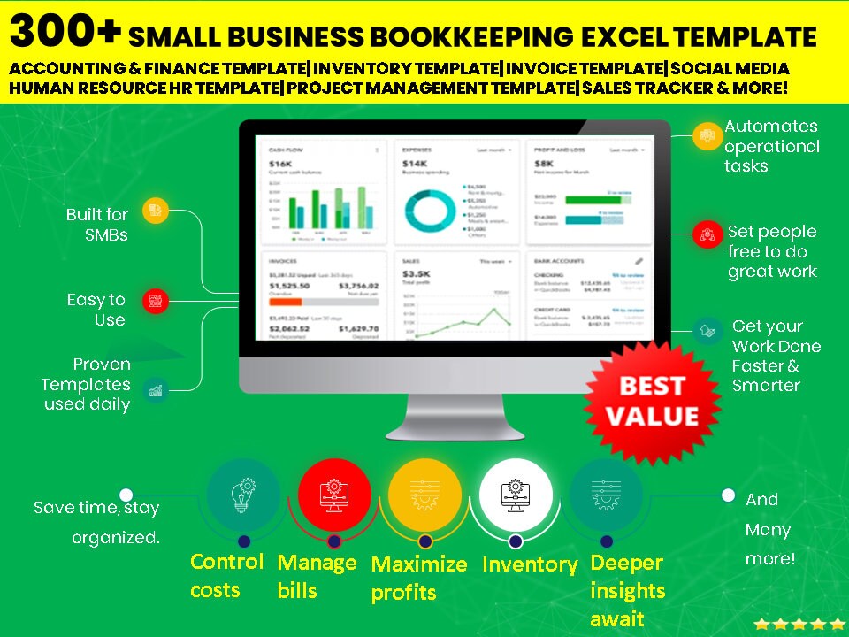 Small Business Accounting Excel Template