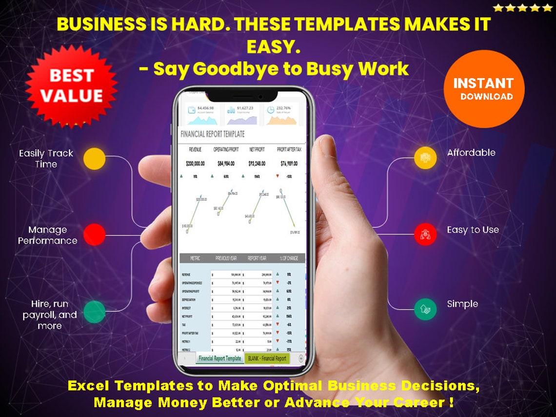 300template for Business Owner Excel Templates Planning Excel Templates ...
