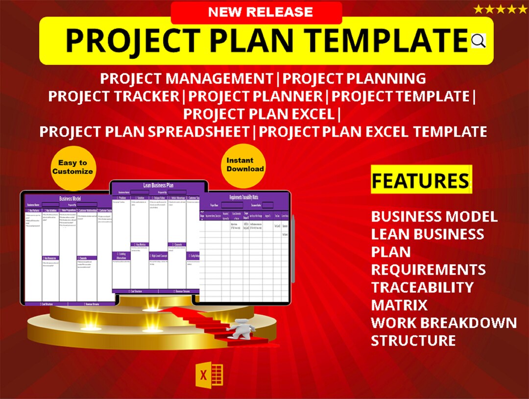 Project Plan Template Project Management Project Planning Project ...