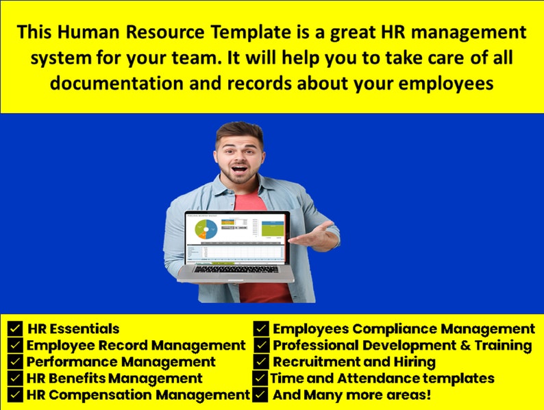 HR Management Talent Acquisition Employee Engagement Template HR ...
