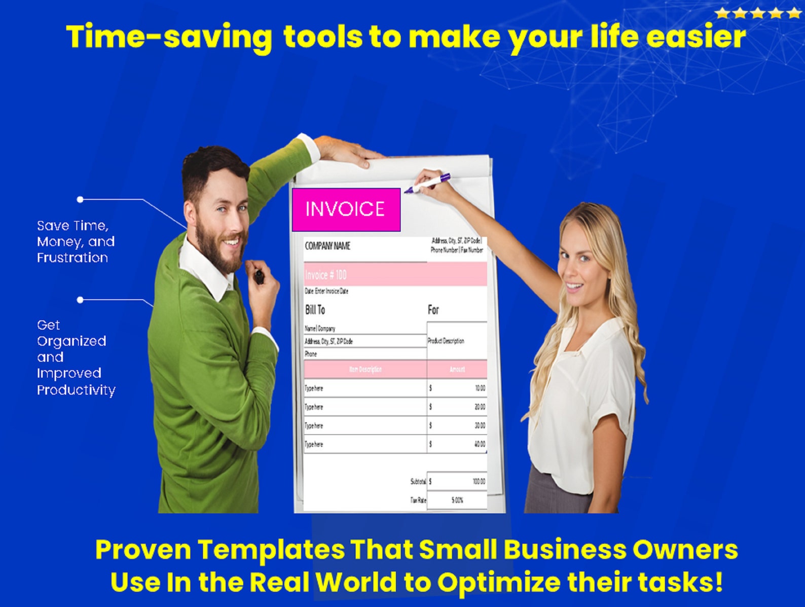 20 Invoice Template for Small Business Editable Invoice Business ...