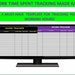 Work Tracker Log Template Tracker Printable Time Task Work Task Tracker ...