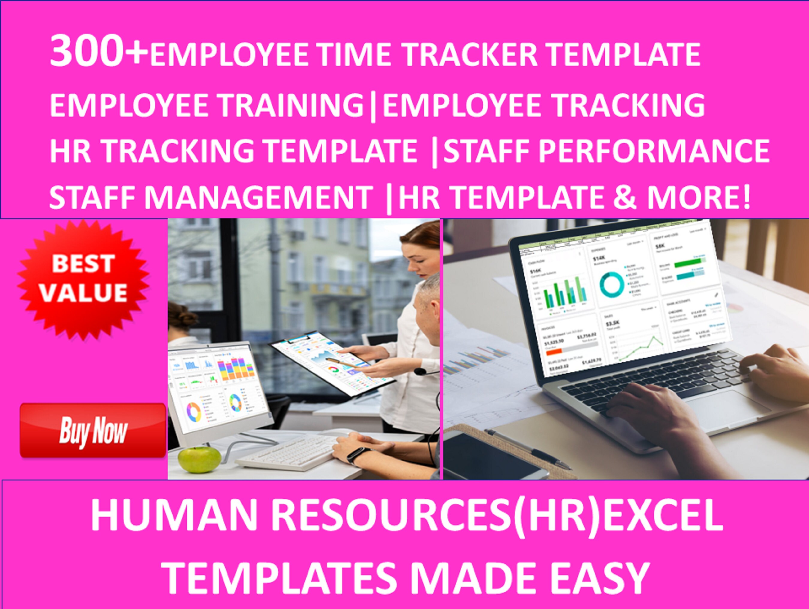 Employee Time Tracker Template Employee Training Employee Tracking Hr ...