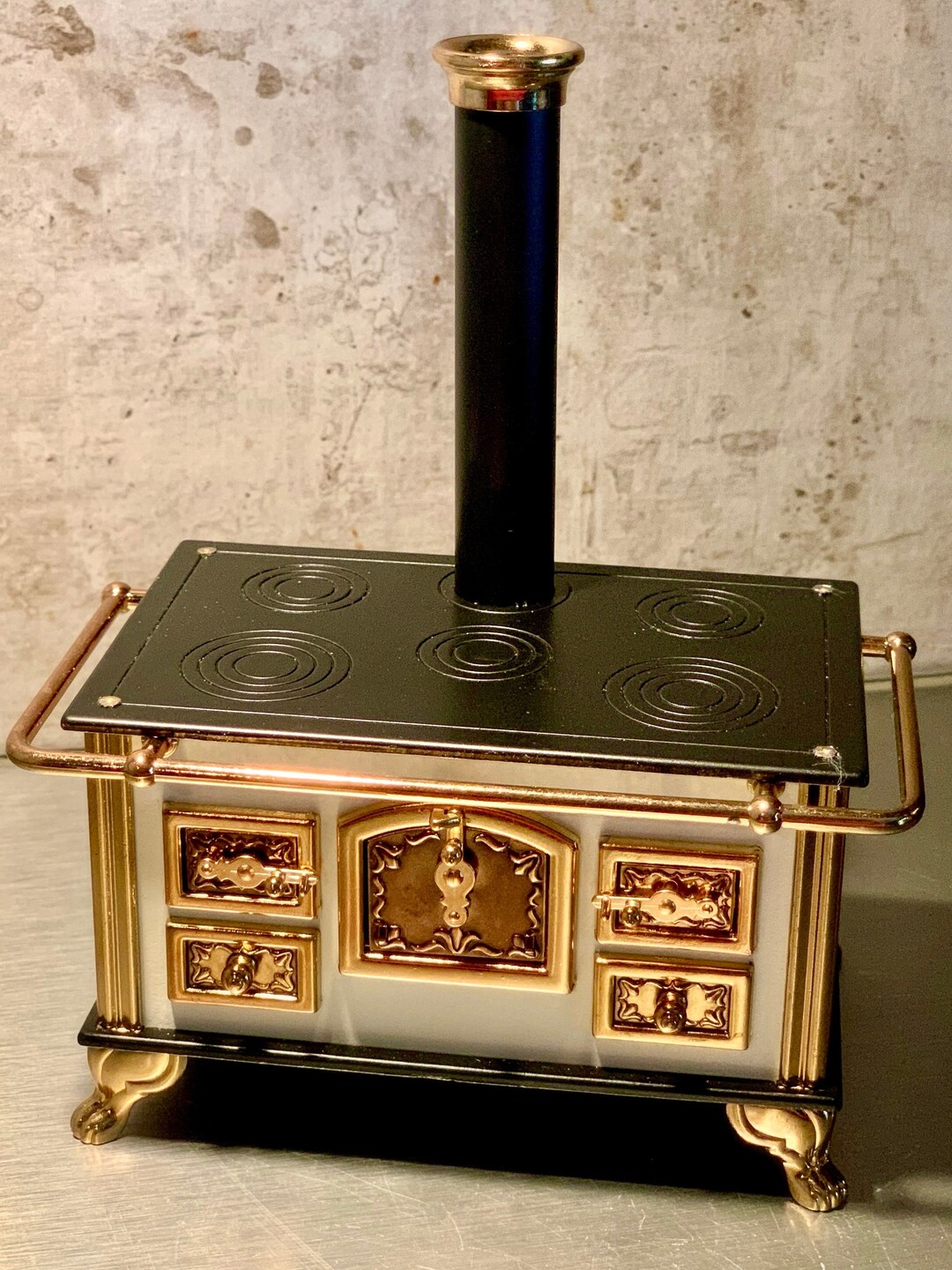 Miniature Bodo Hennig Replica Woodburning Stove 1:12 Made in Germany - Etsy