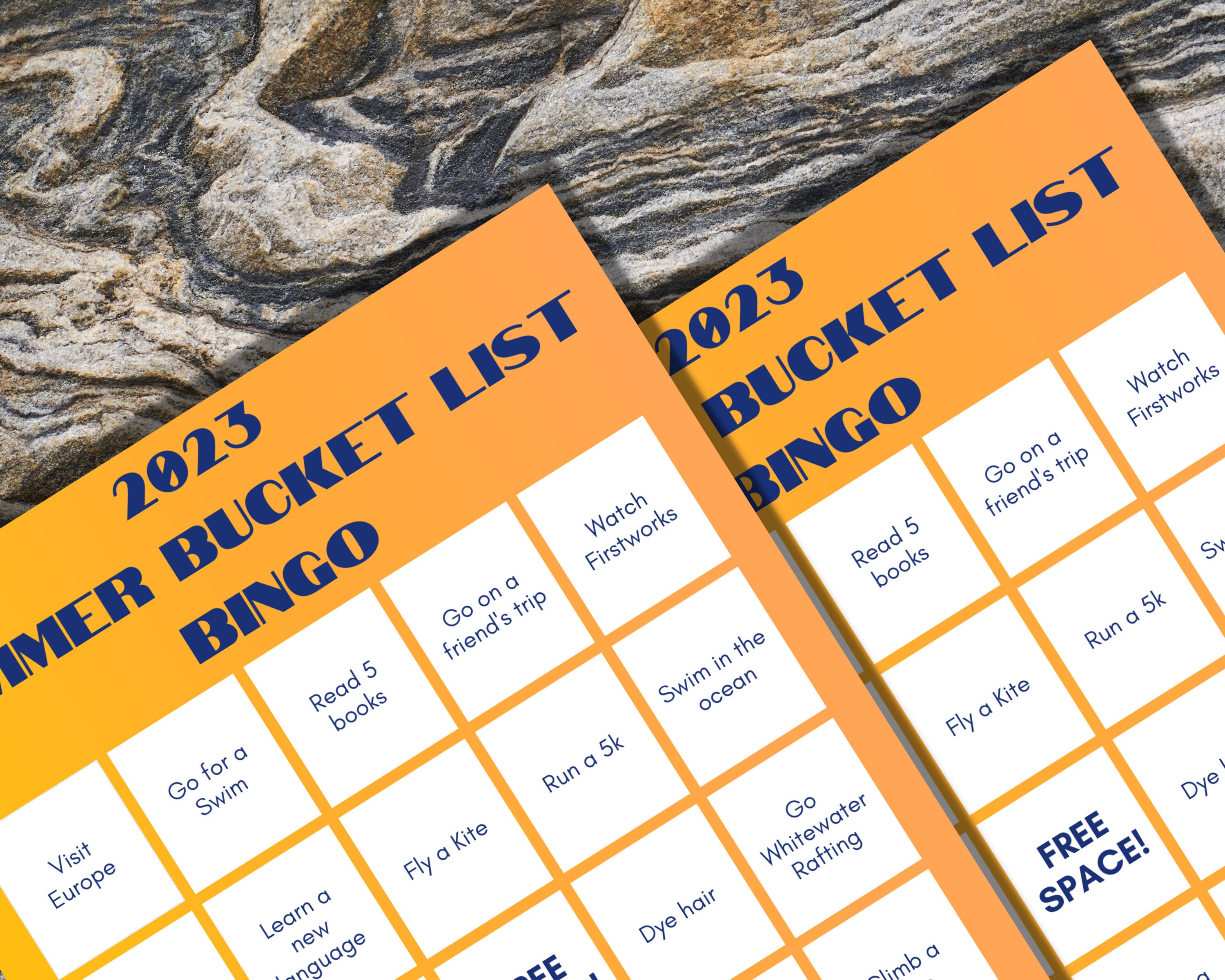 Summer Bucket List Bingo Card, Summer Activities Bingo, Bingo Card ...