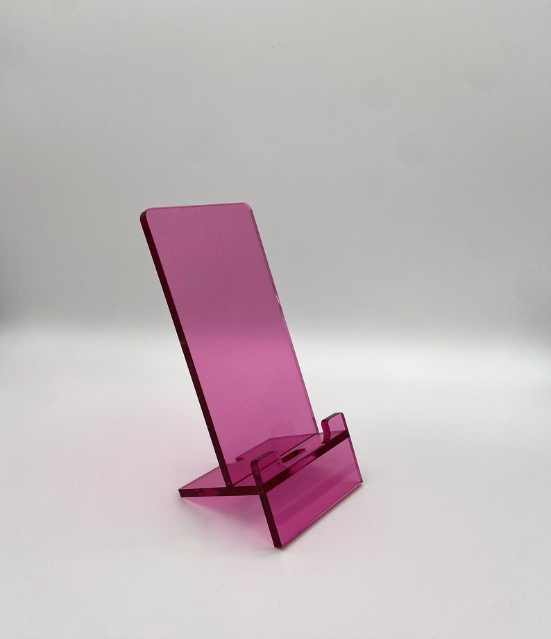 Acrylic Phone Stand - Etsy