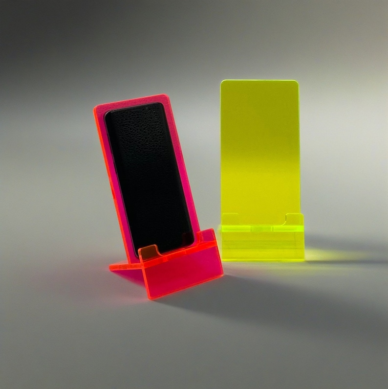 Acrylic Phone Stand - Etsy