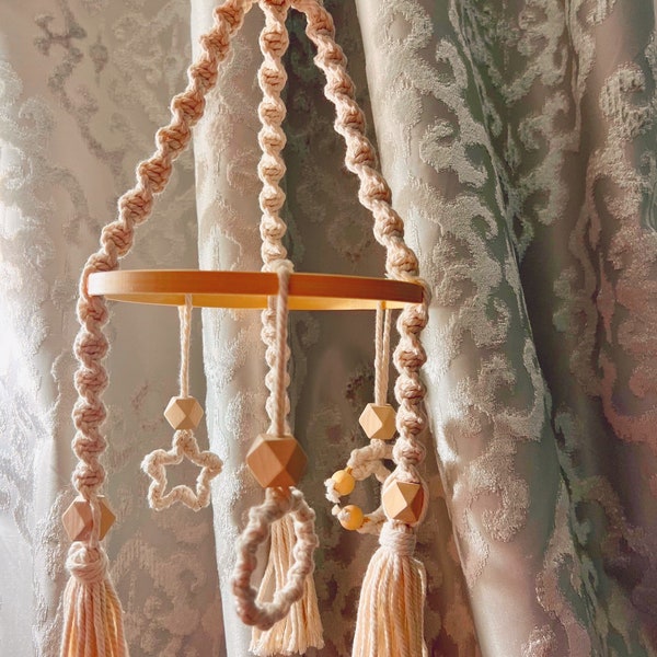 Macrame Baby Mobile - Etsy