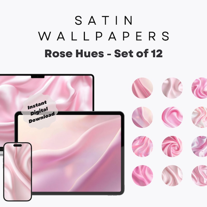 Pink Satin Wallpaper - Etsy