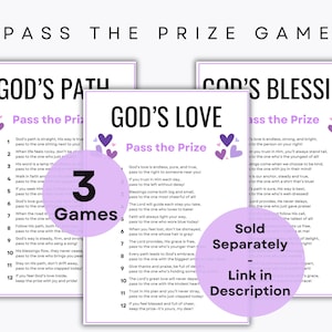 3 Gods Love Left Right Games - Gods Path - Gods Blessing - God Love ...