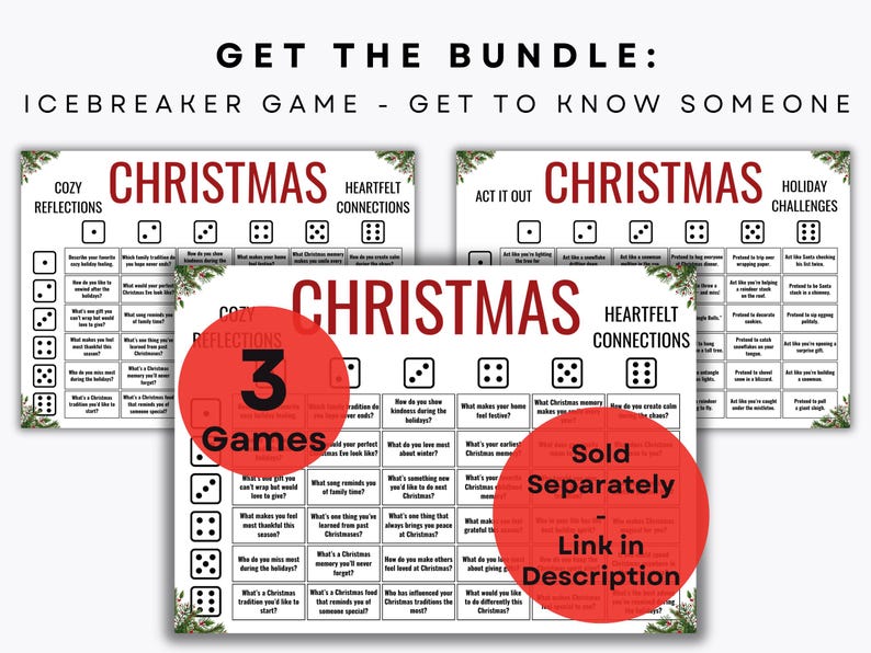 Christmas Find the Guest Who Bingo - Office Edition - 60 Unique ...
