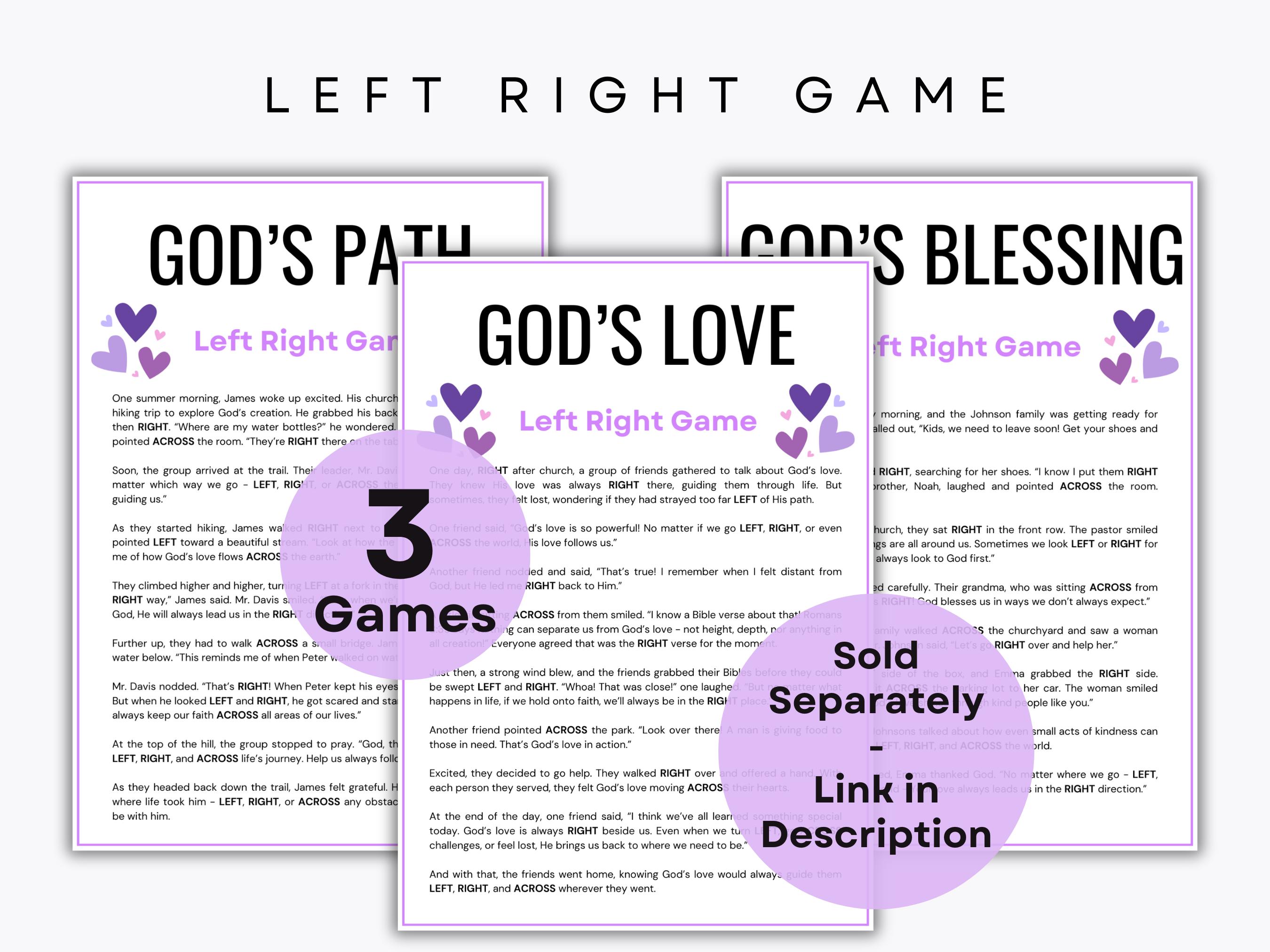 Gods Love Word Search Games - 3 Printable Games - Church Games - Bible ...