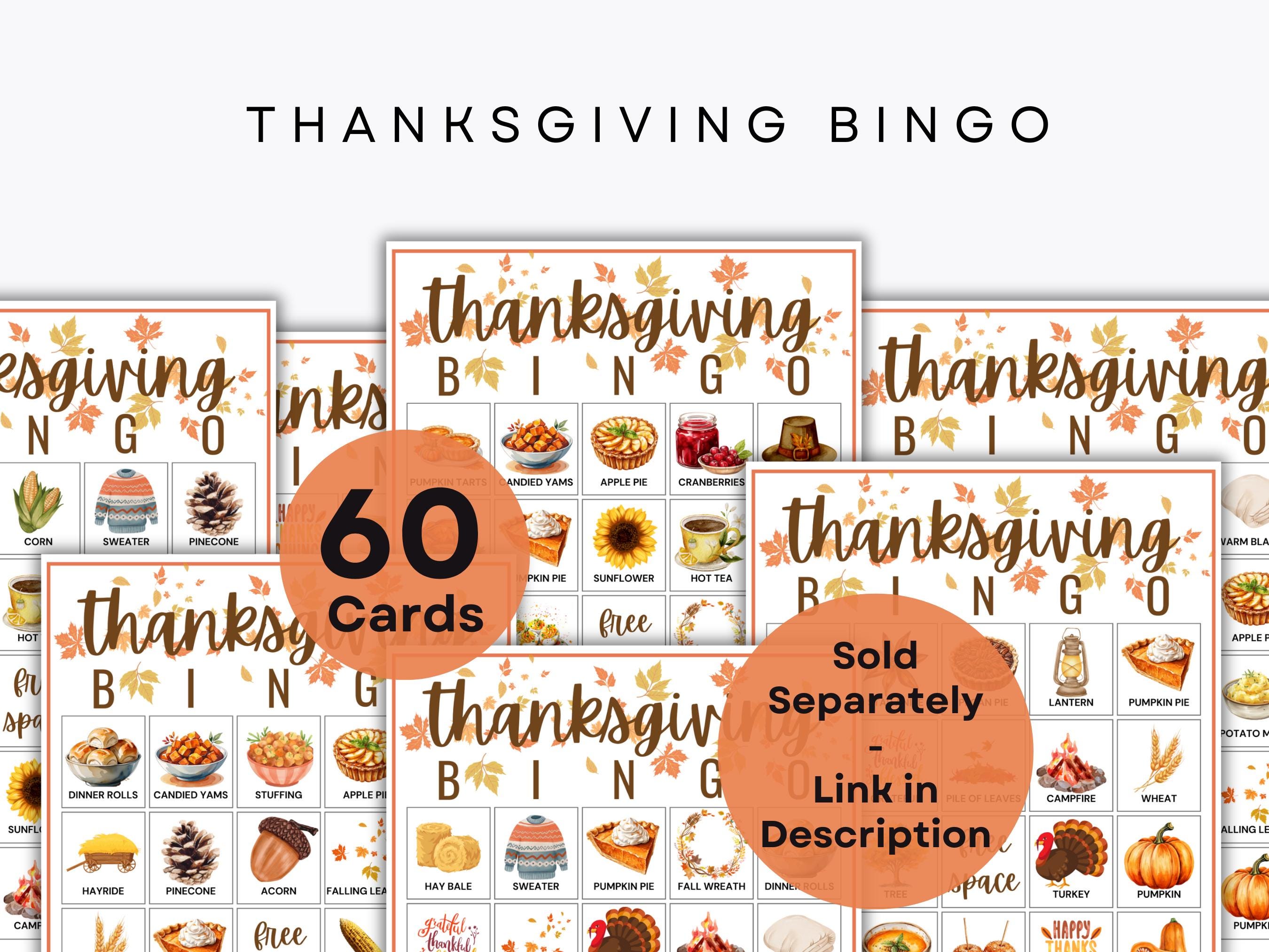 Thanksgiving Ice Breaker Game - 3 Different Versions - Dice Game - Get ...