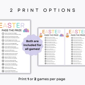 3 Pass the Prize Games – Easter Bunny Stories – Family Activity – Kids ...