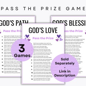 Gods Love Word Search Games - 3 Printable Games - Church Games - Bible ...