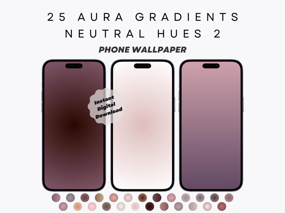 25 Autumn Aura Gradient Wallpaper, Neutral Hues - Aesthetic Wallpaper ...