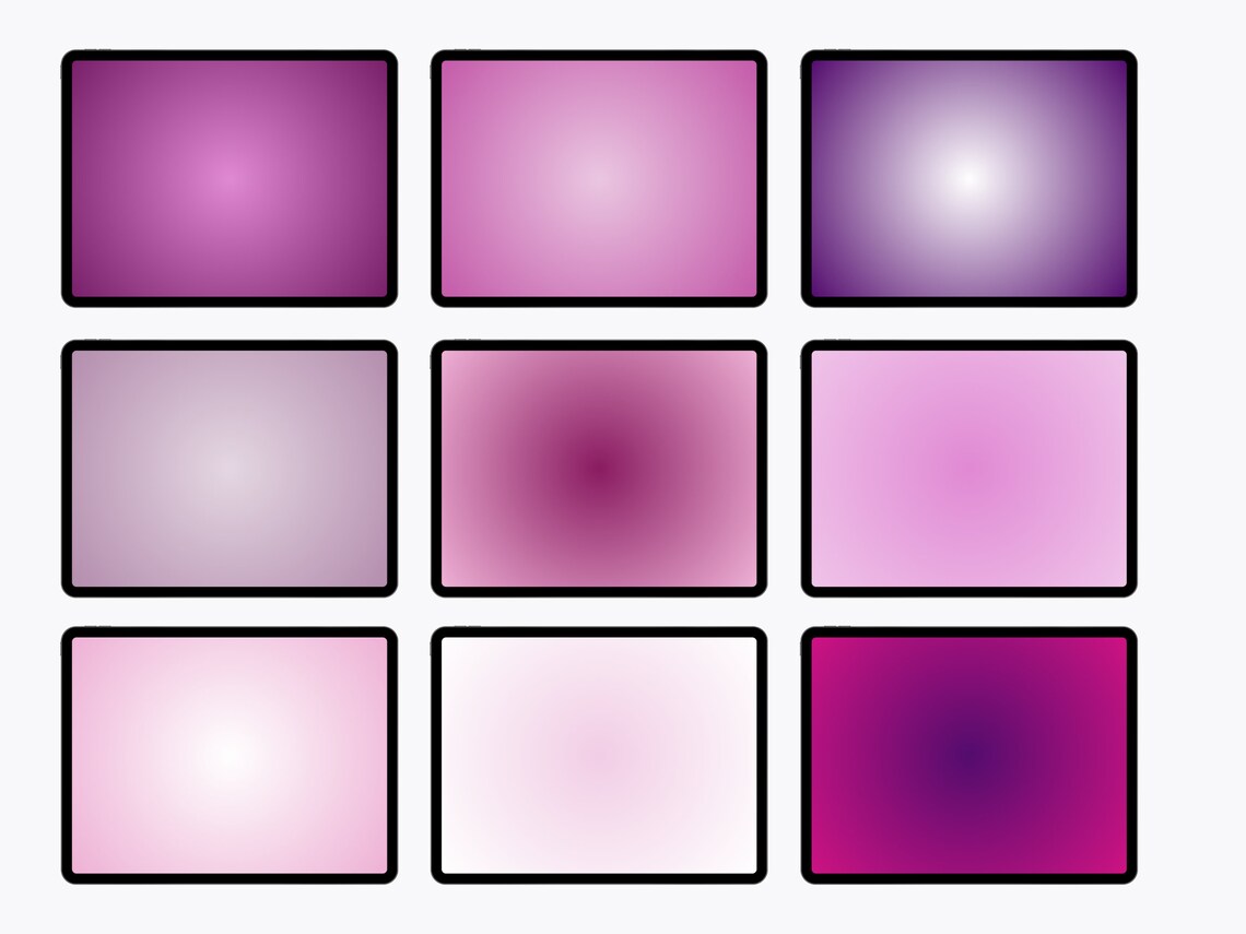 25 Aura Gradient Desktop Wallpaper, Rose Hues - Aesthetic Wallpaper for ...