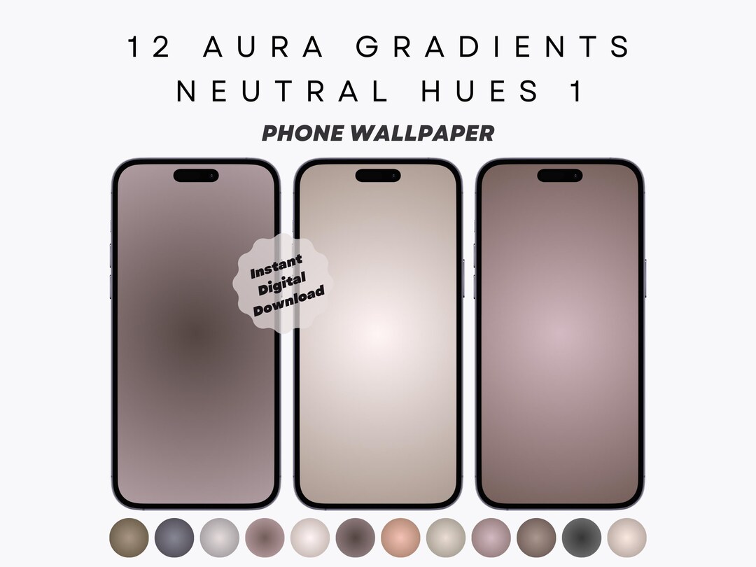 12 Autumn Aura Gradient Wallpaper, Neutral Hues - Aesthetic Wallpaper ...