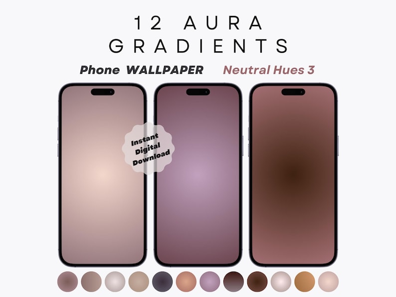 12 Autumn Aura Gradient Wallpaper, Neutral Hues - Aesthetic Wallpaper ...