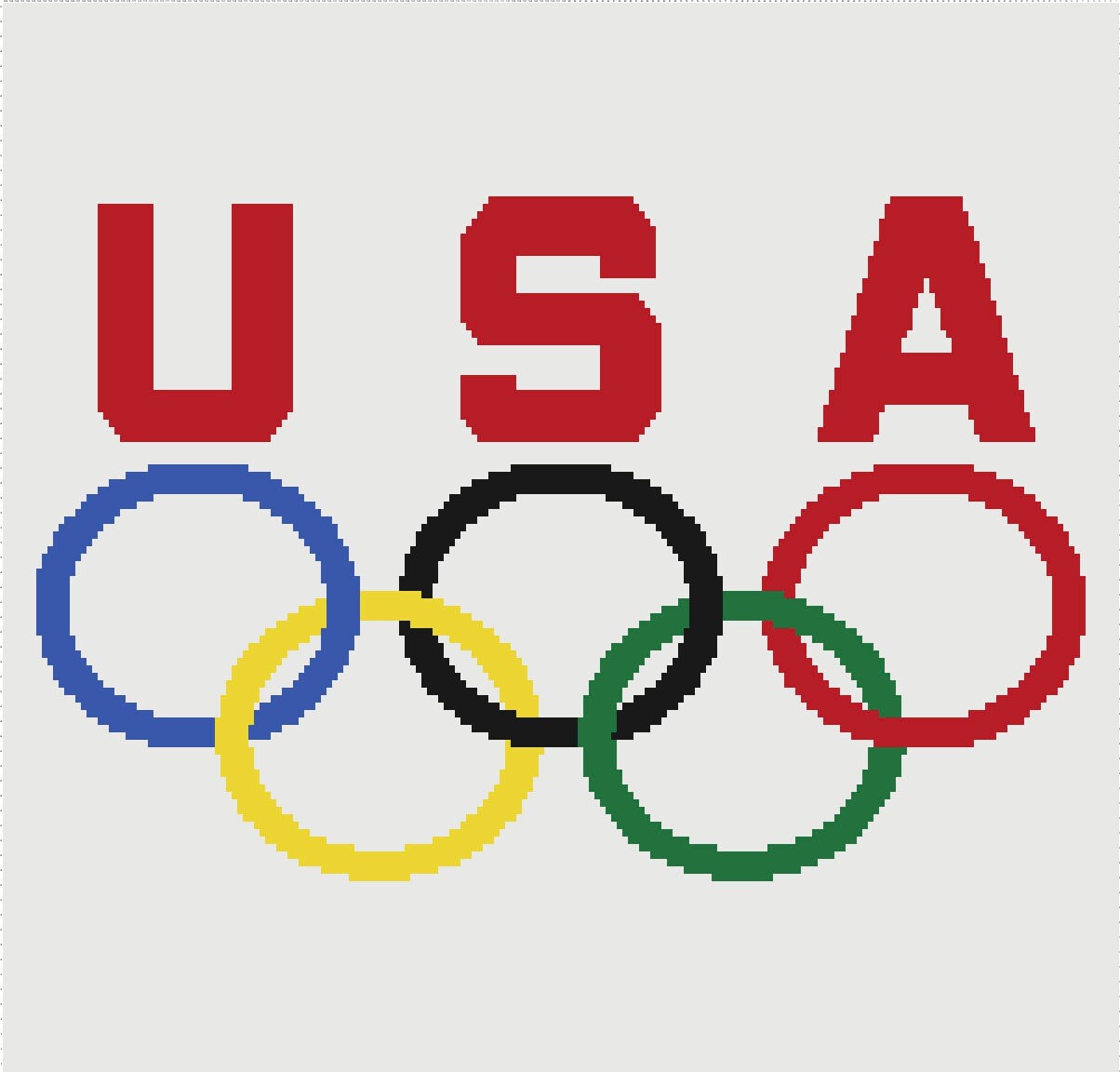Team USA Olympic Blanket Crochet Pattern - Etsy