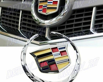 Front Cadillac Emblem - Etsy