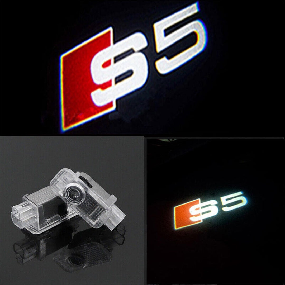 Audi S5 3D Logo Car Door Laser Projector Lights - Etsy