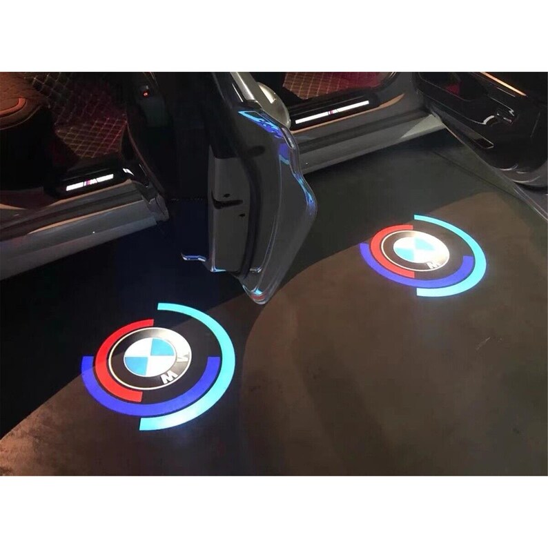 BMW 50th Anniversary LED Door Logo Courtesy Lights Set of 4 - Etsy Israel
