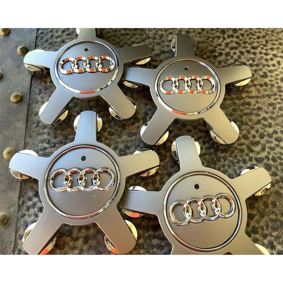 Set of 4 Audi Wheel Center Hubcaps - Etsy