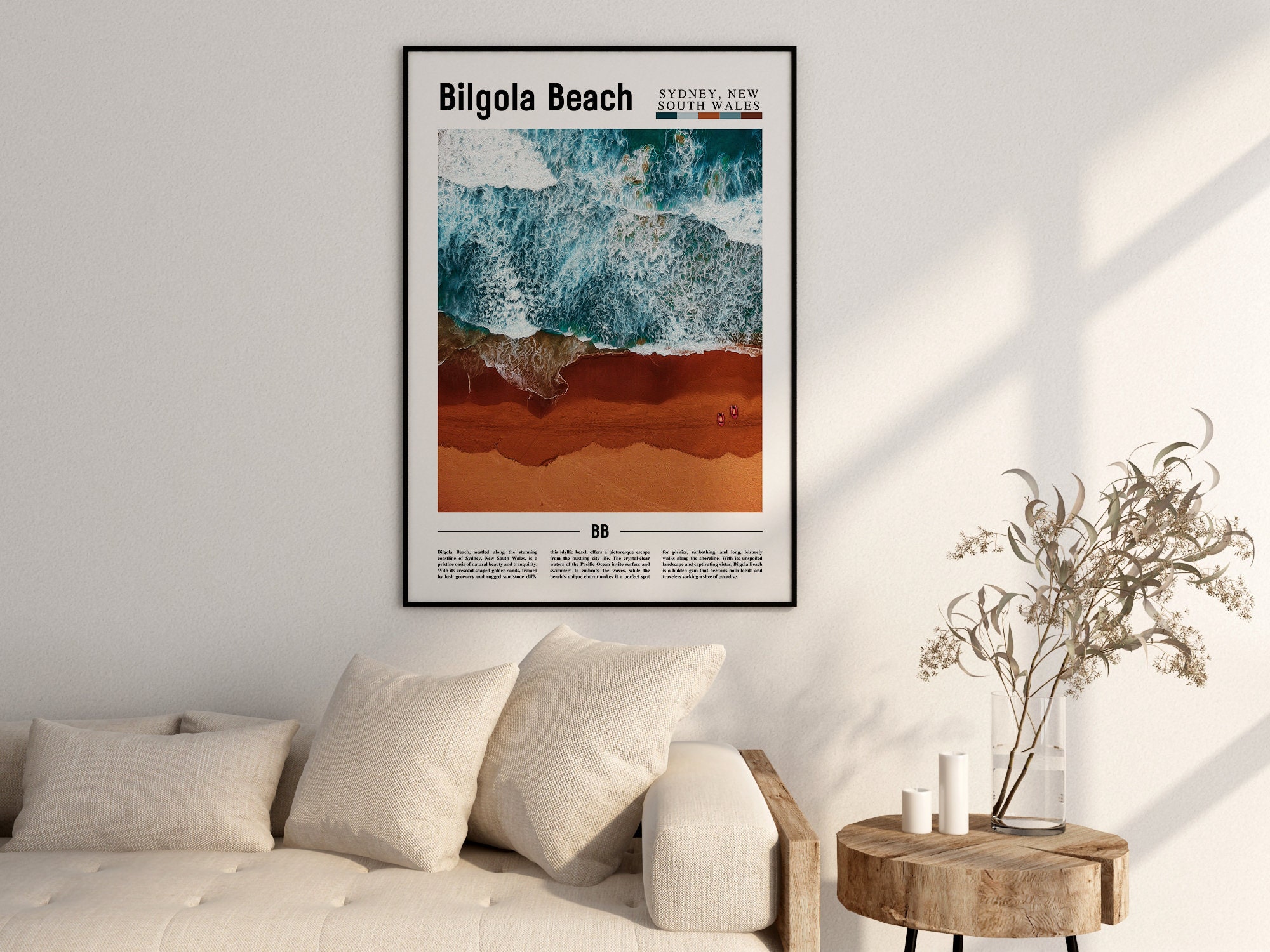 Bilgola Beach Poster, Bilgola Beach Print, Bilgola Beach Wall Art ...