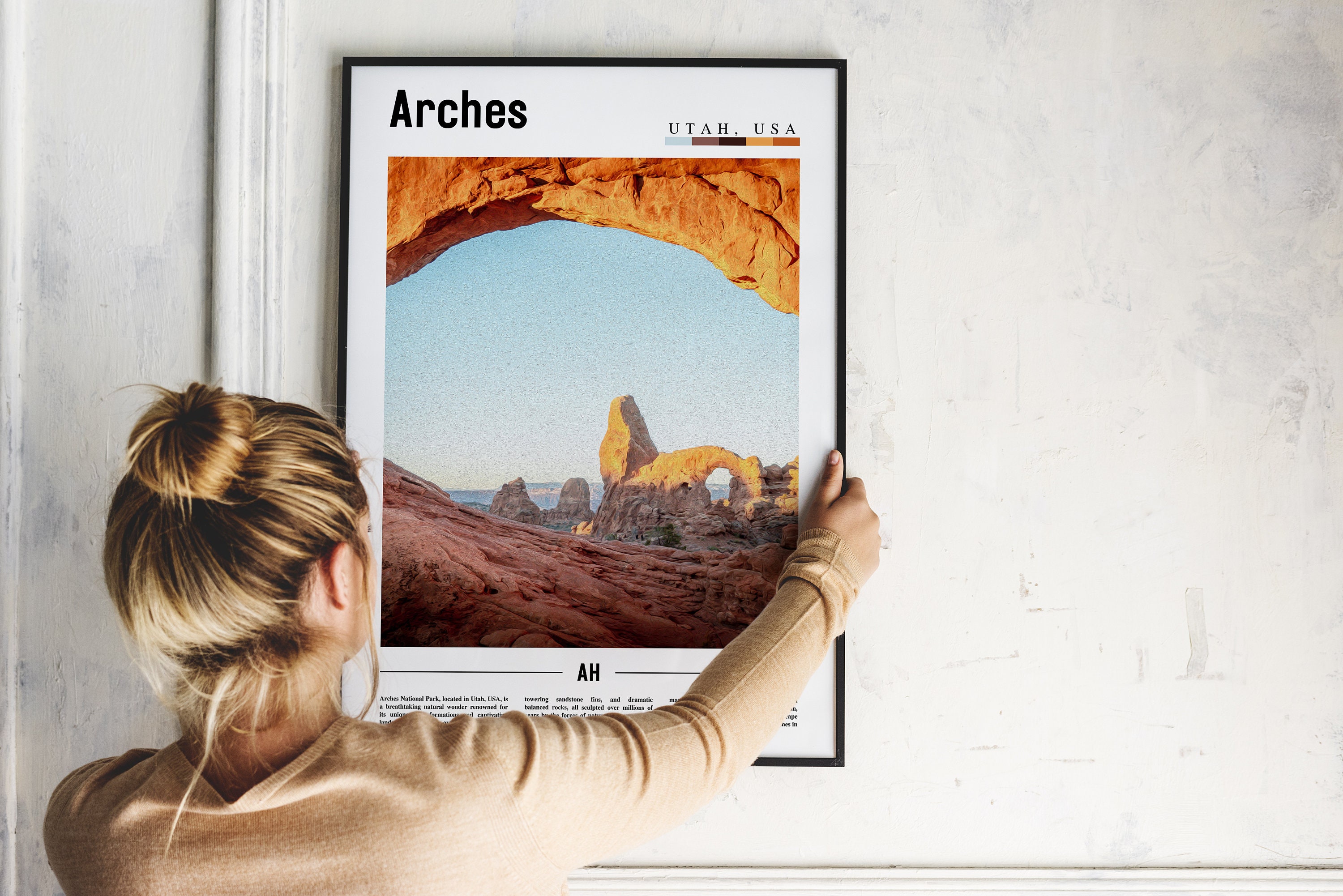 Arches Poster, Arches Print, Arches Wall Art, United States Photo ...