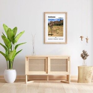 Calabasas Print, Calabasas Poster, Calabasas Wall Art, Minimal Travel ...