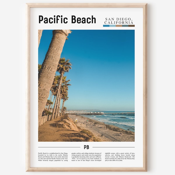 Pacific Beach Art - Etsy