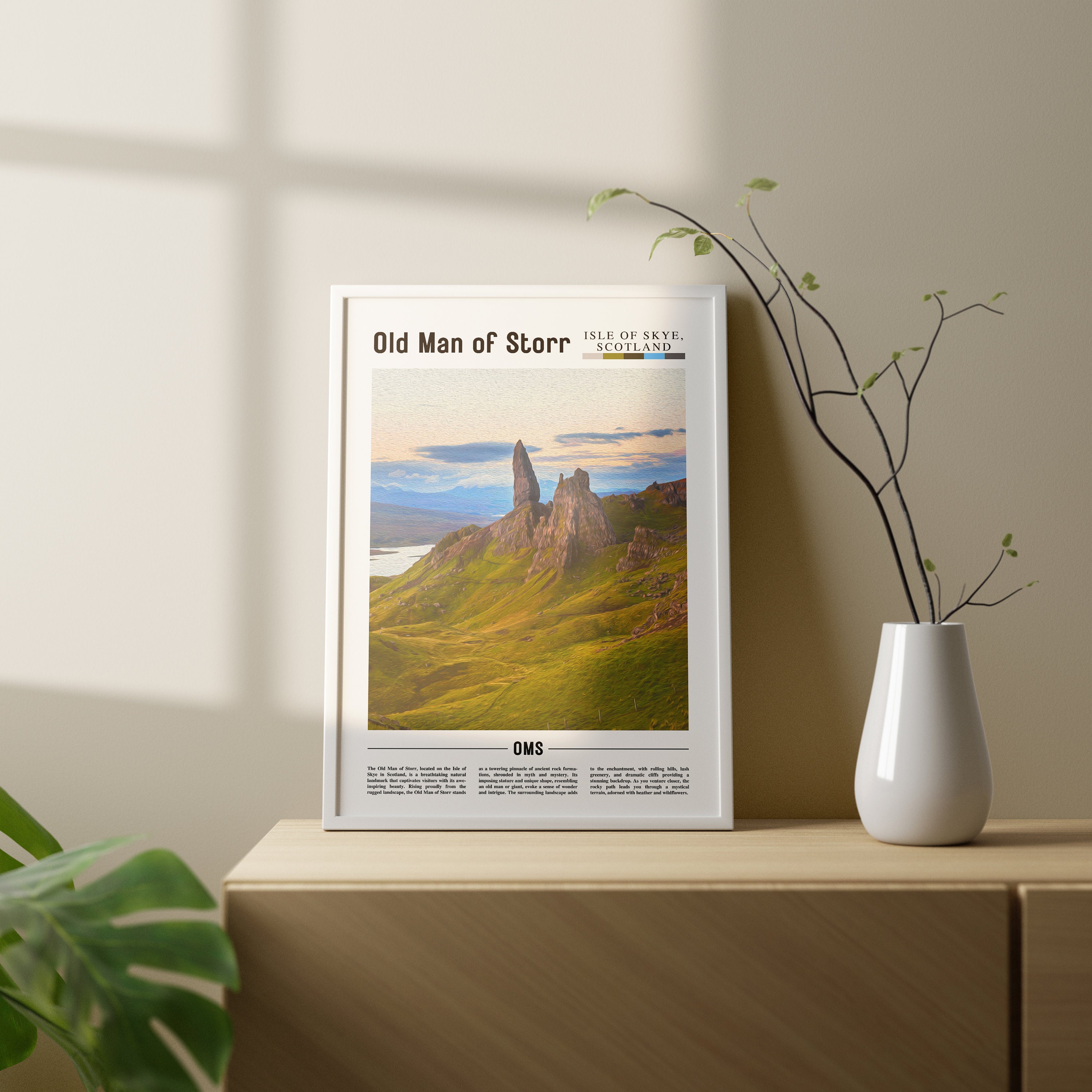 Old Man of Storr Poster, Old Man of Storr Print, Old Man of Storr Wall ...