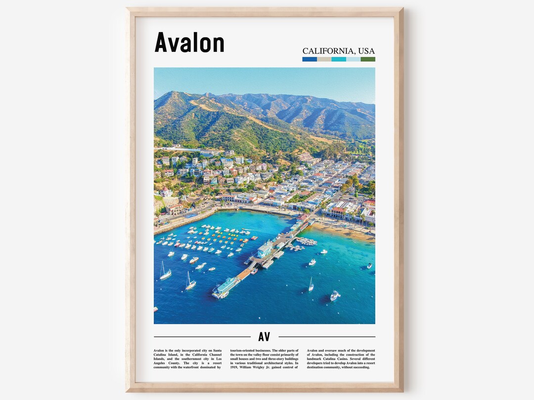 Avalon Print, Avalon Poster, Avalon Wall Art, Oil Painting Poster ...