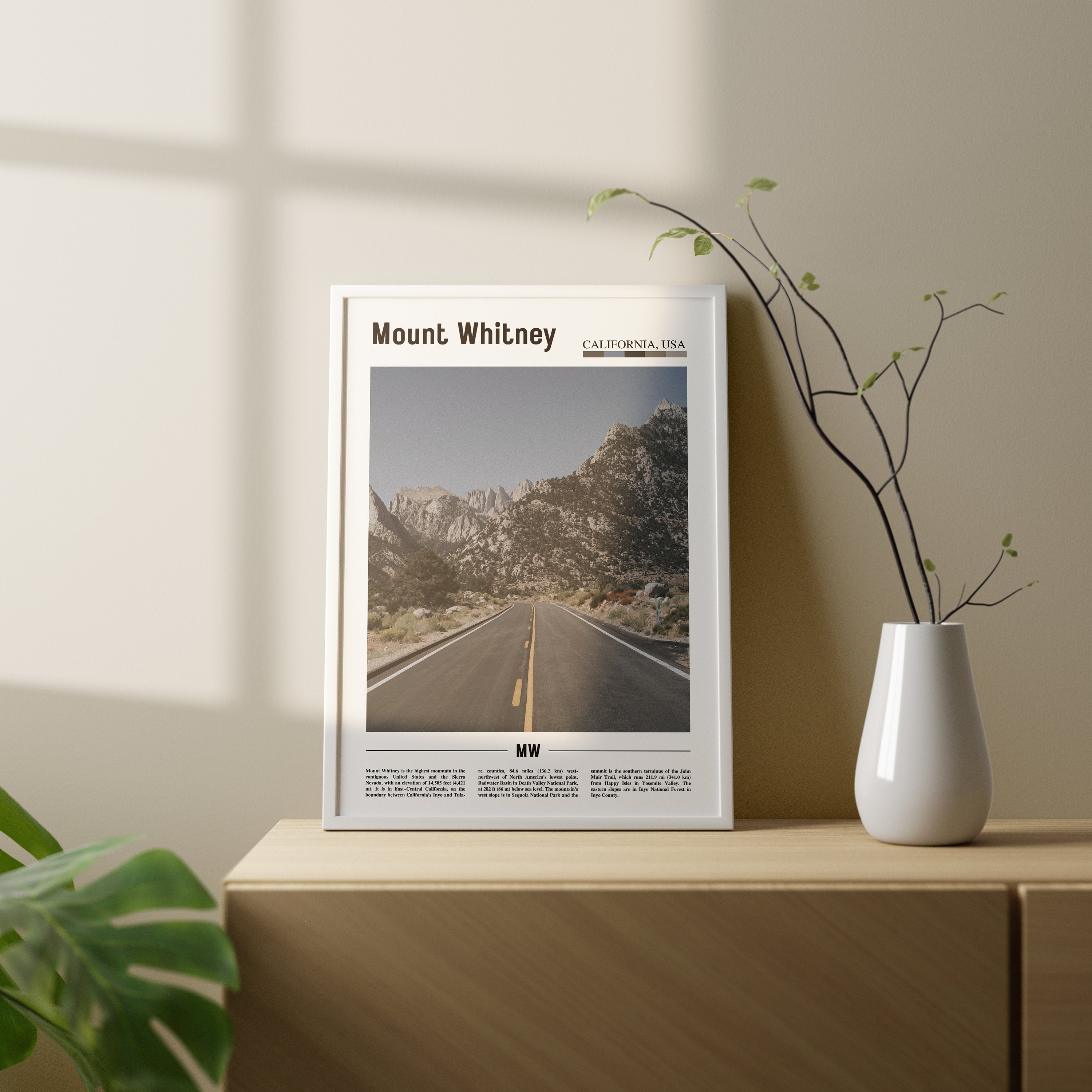 Mount Whitney Print, Mount Whitney Poster, Mount Whitney Wall Art ...