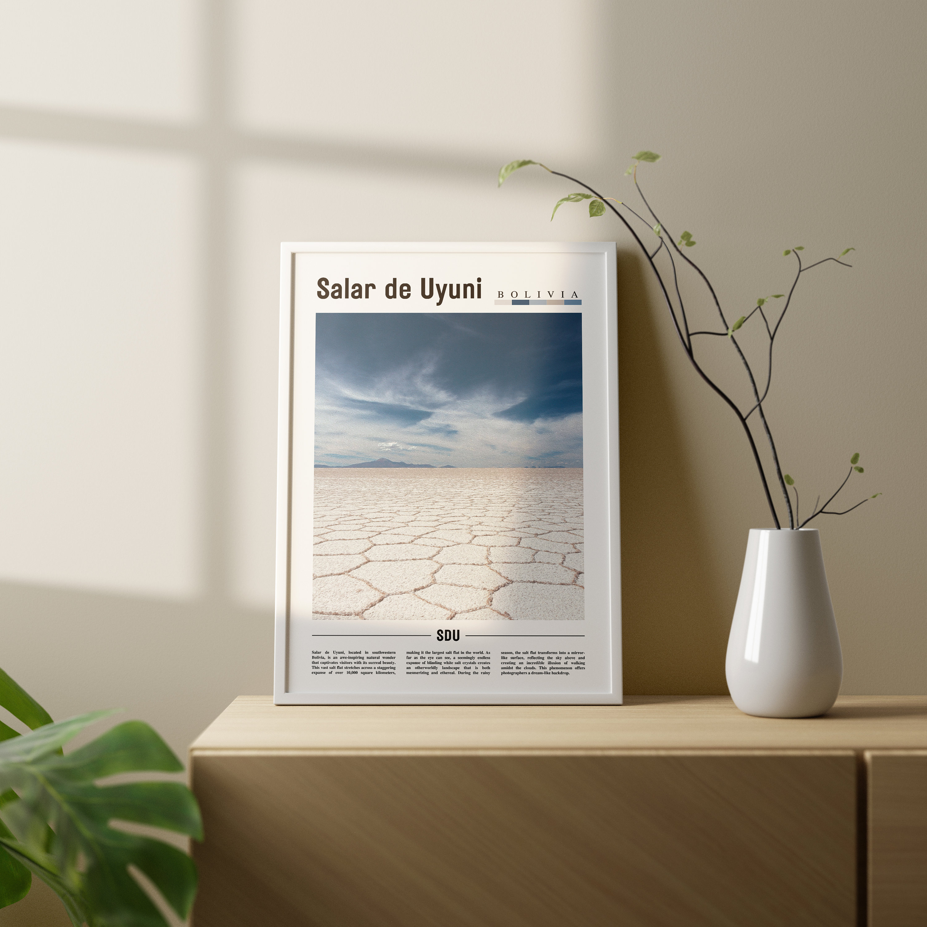 Salar De Uyuni Poster, Salar De Uyuni Print, Salar De Uyuni Wall Art ...