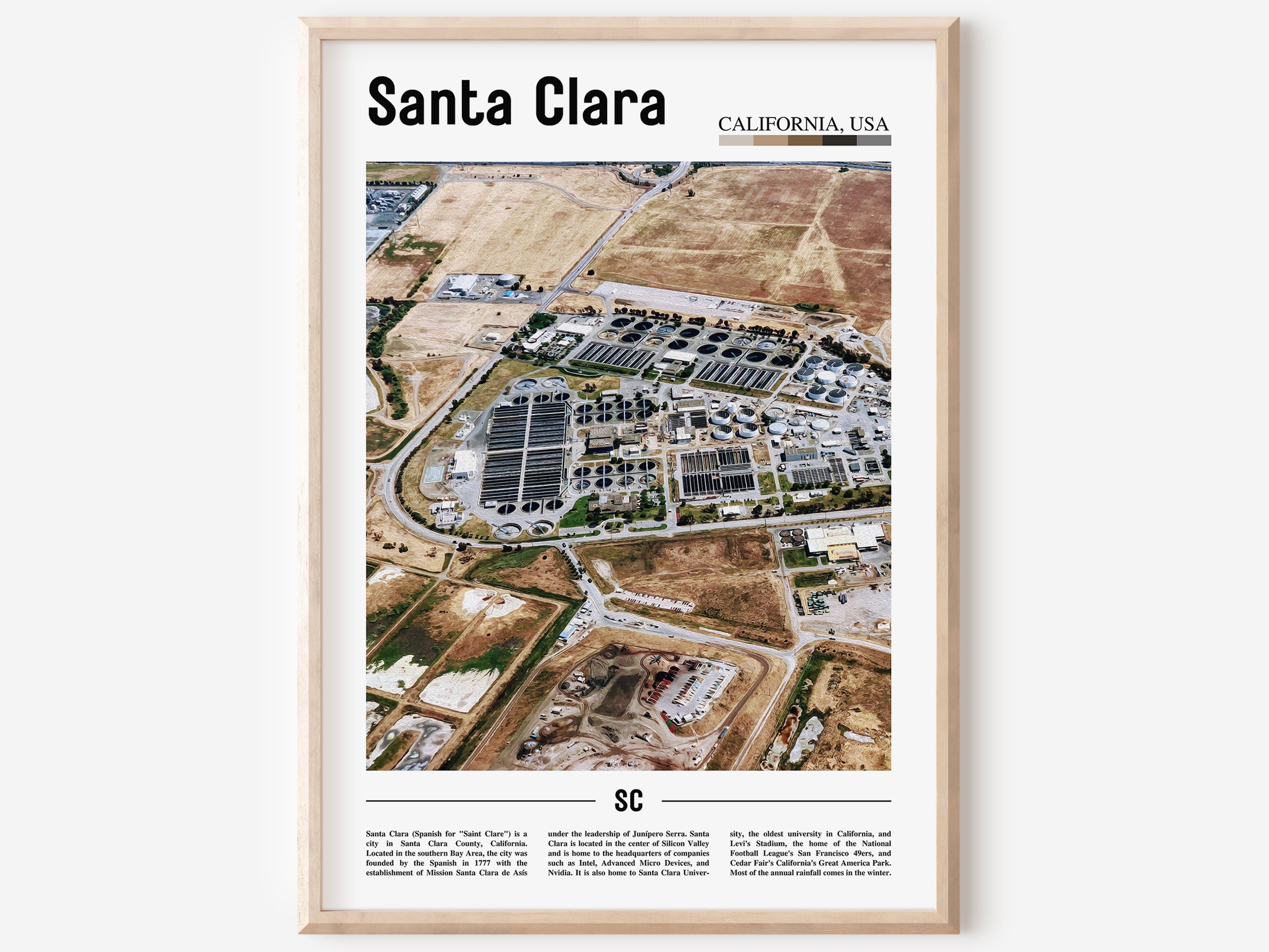 Intel Santa Clara Map