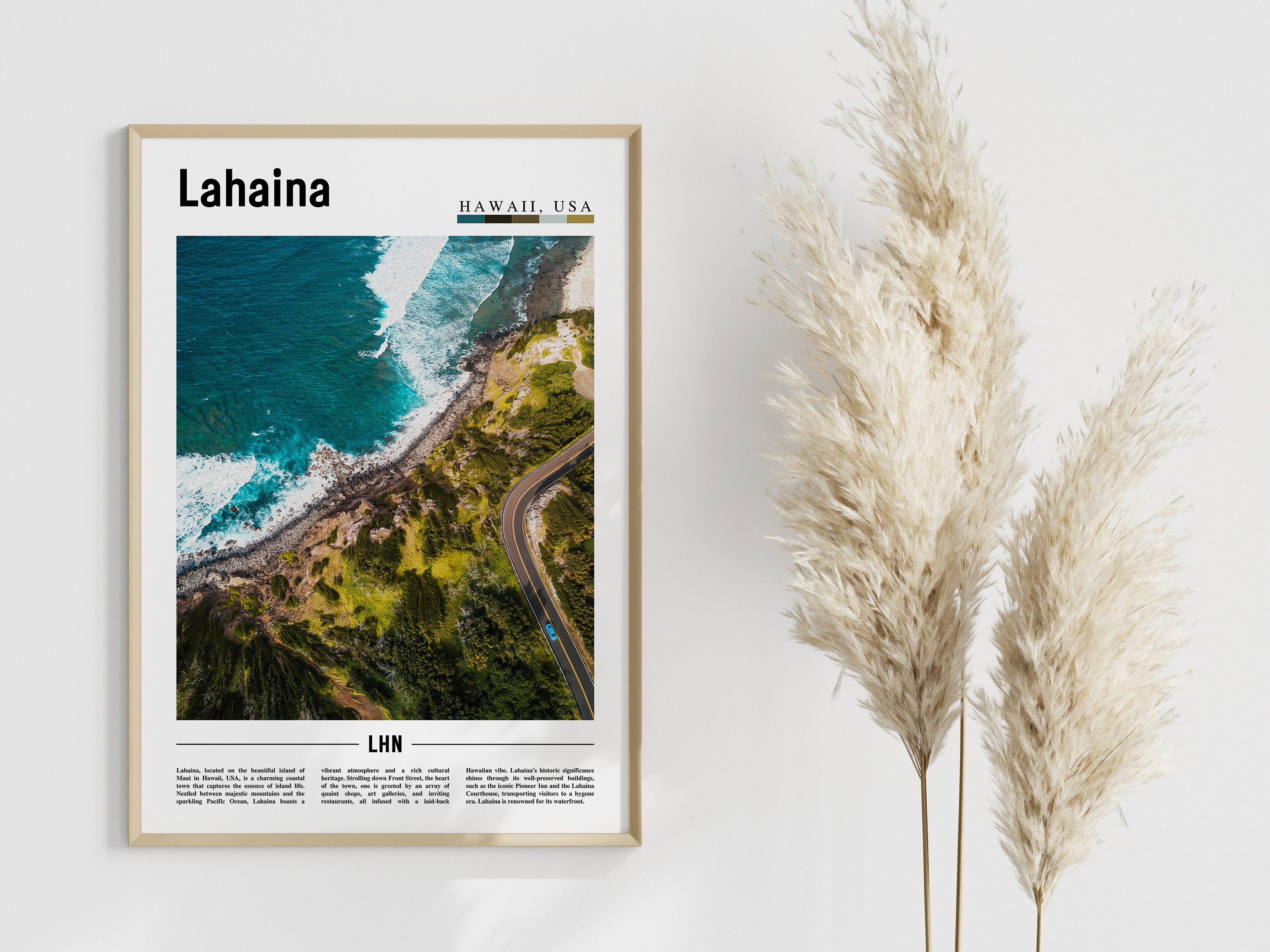 Lahaina Poster, Lahaina Print, Lahaina Wall Art, United States Photo ...