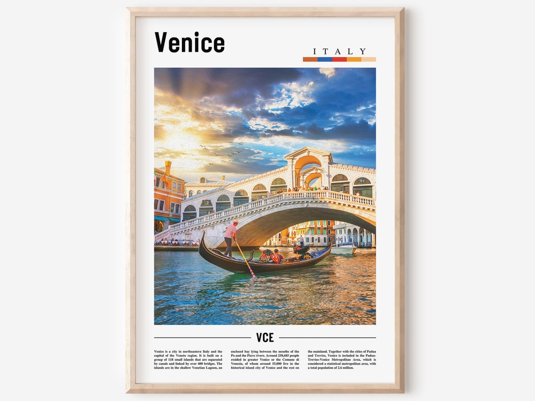 Venice Print, Venice Poster, Venice Wall Art, Italy Photo, Italy Poster ...