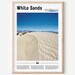 White Sands Print, White Sands Poster, White Sands Wall Art, Oil ...