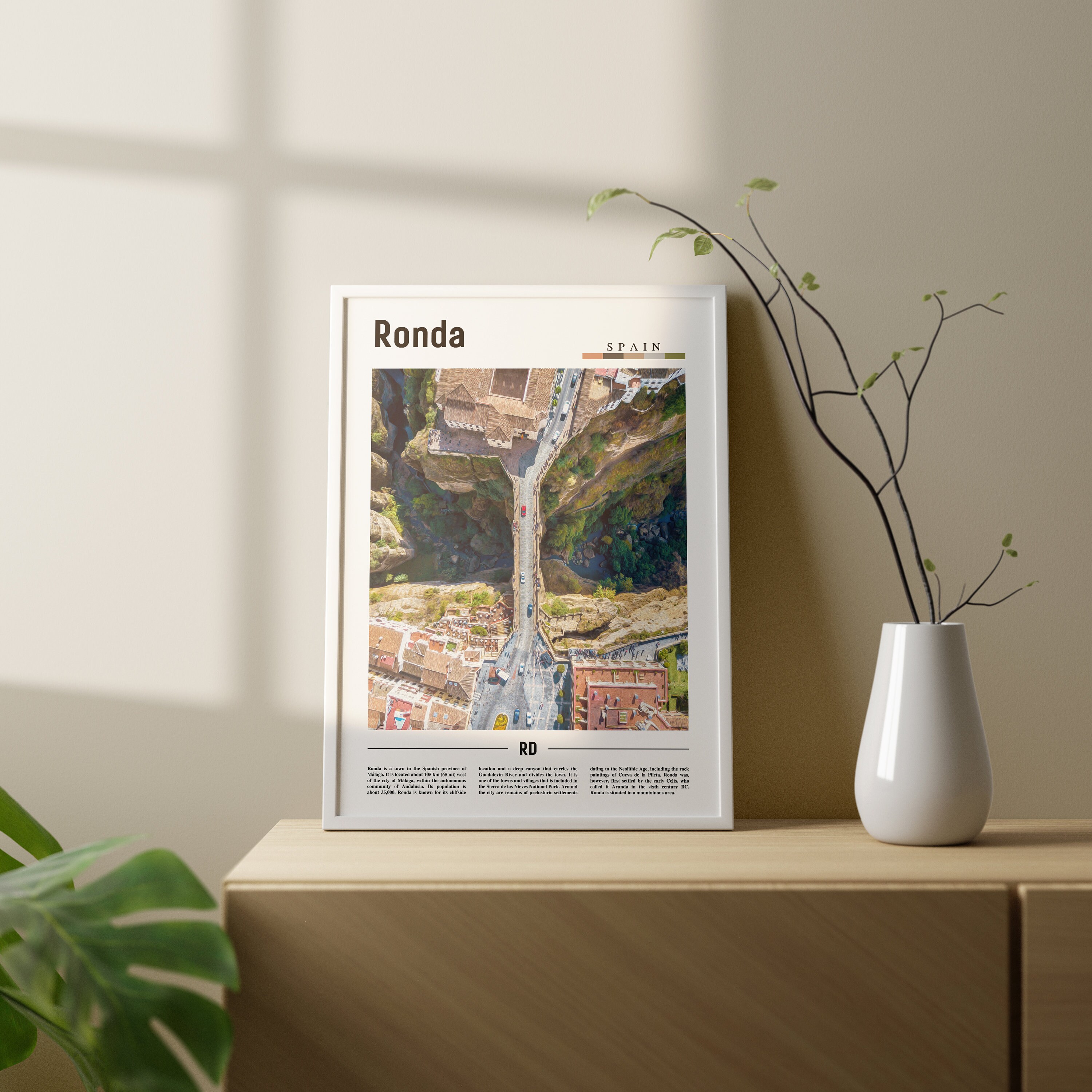 Ronda Poster, Ronda Print, Ronda Wall Art, Spain Photo, Spain Poster ...