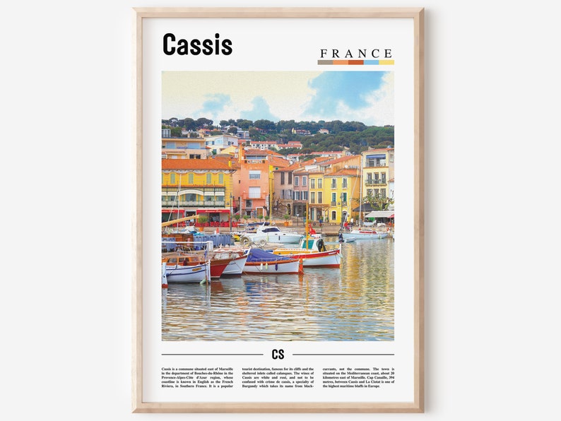 Cassis Print, Cassis Poster, Cassis Wall Art, Oil Painting Poster ...