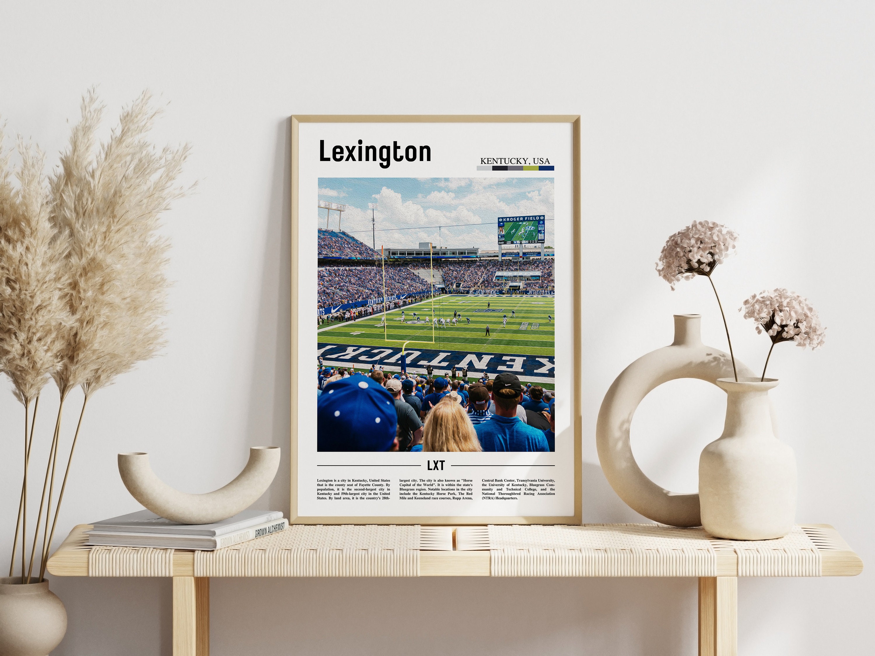 Lexington Poster, Lexington Print, Lexington Wall Art, United States ...