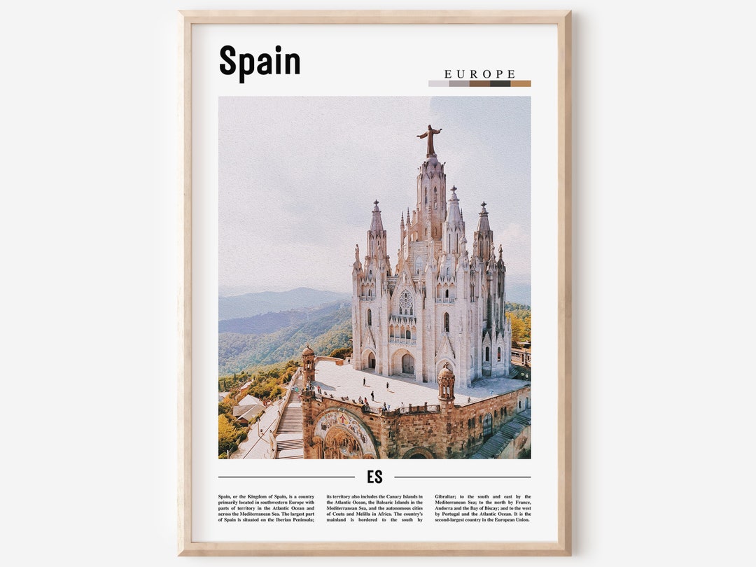 Spain Poster, Spain Print, Spain Wall Art, Spain Photo, Spain Poster ...