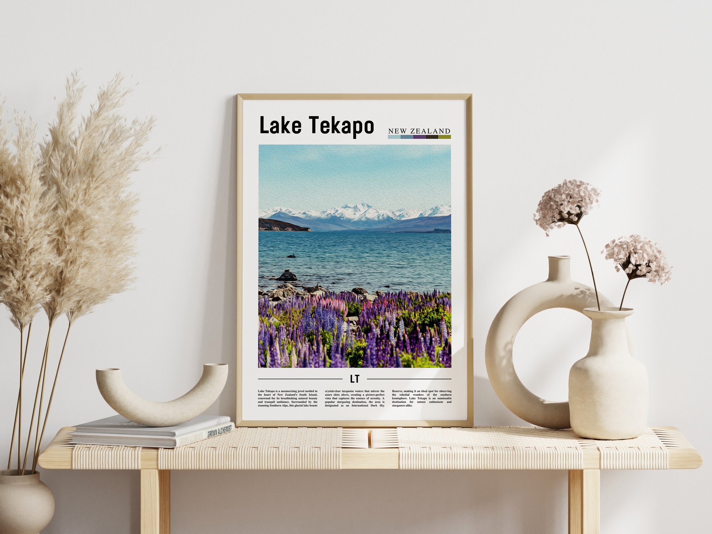 Lake Tekapo Poster Lake Tekapo Print Lake Tekapo Wall Art - Etsy