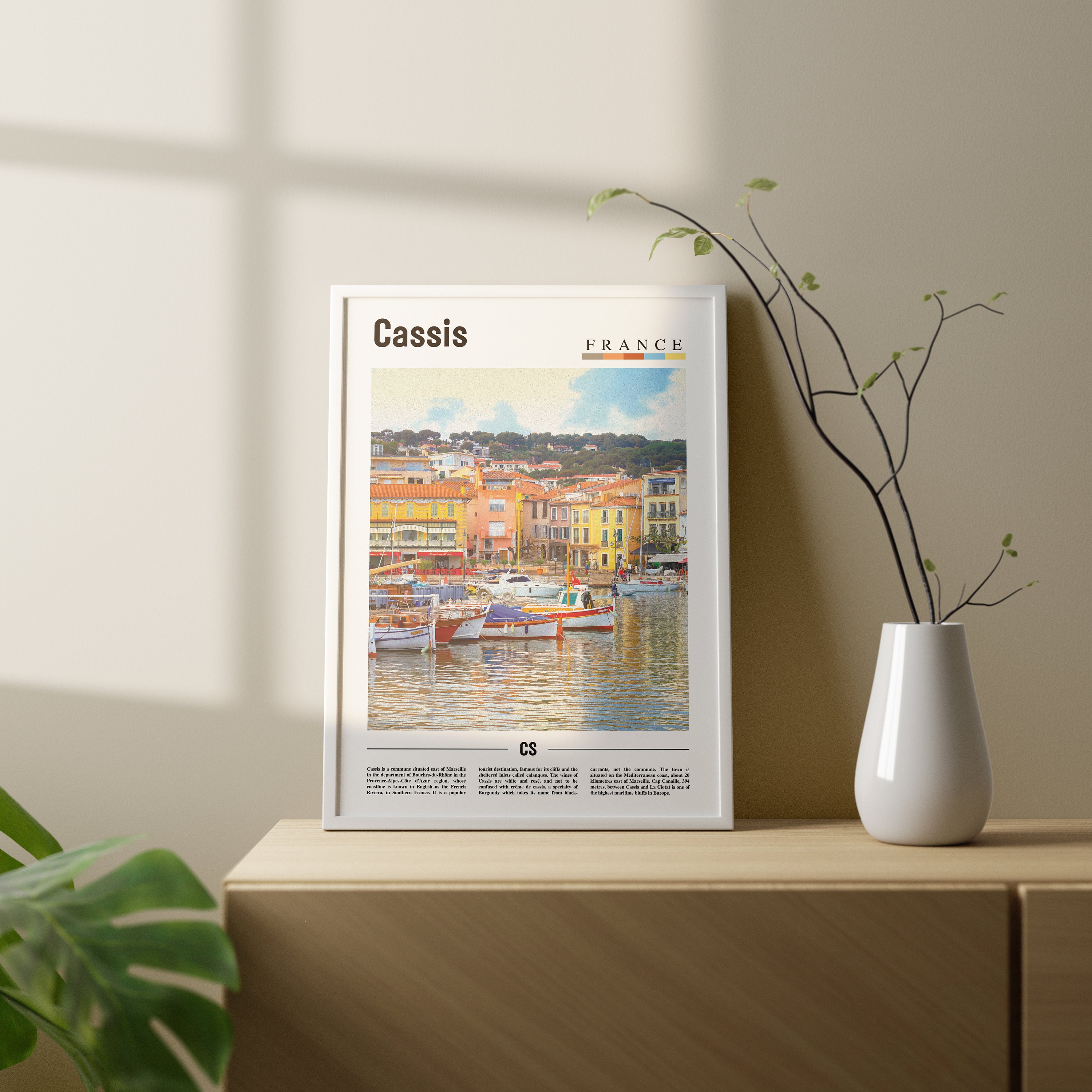 Cassis Print, Cassis Poster, Cassis Wall Art, Oil Painting Poster ...