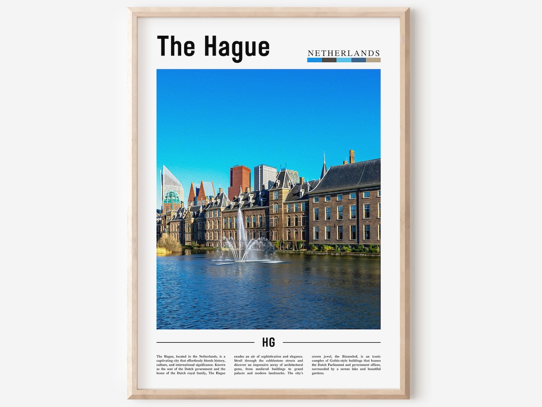 The Hague Poster, the Hague Print, the Hague Wall Art, Europe Photo ...